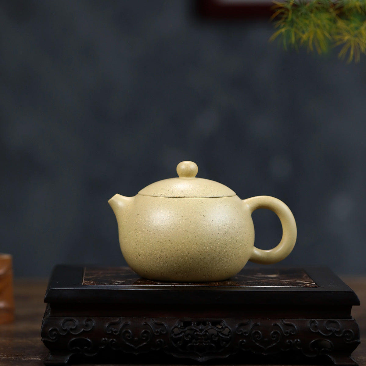 Xishi Benshan Green Clay Yixing Zisha Pot – IF READING